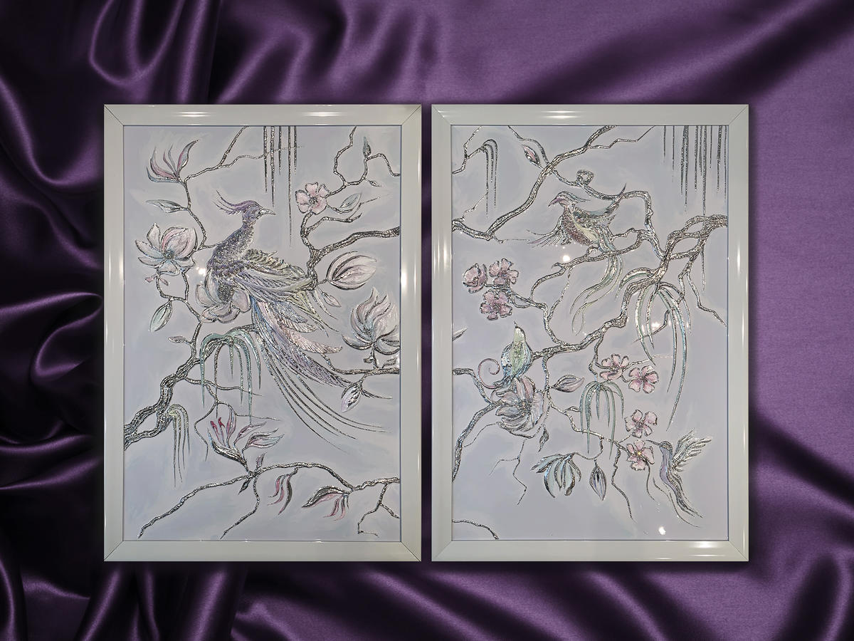 Модульные картины для интерьера - Картины художницы Лили Арт